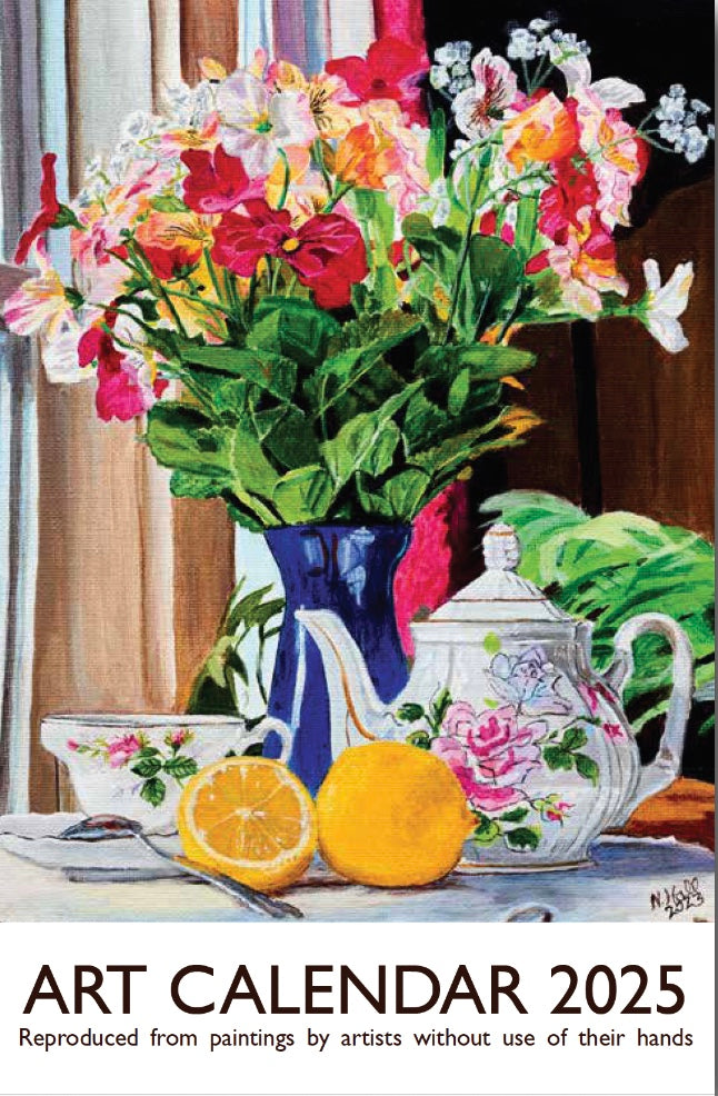 MFPA | Desk Calendar – Mouth & Foot Painting Artists Pty. Limited