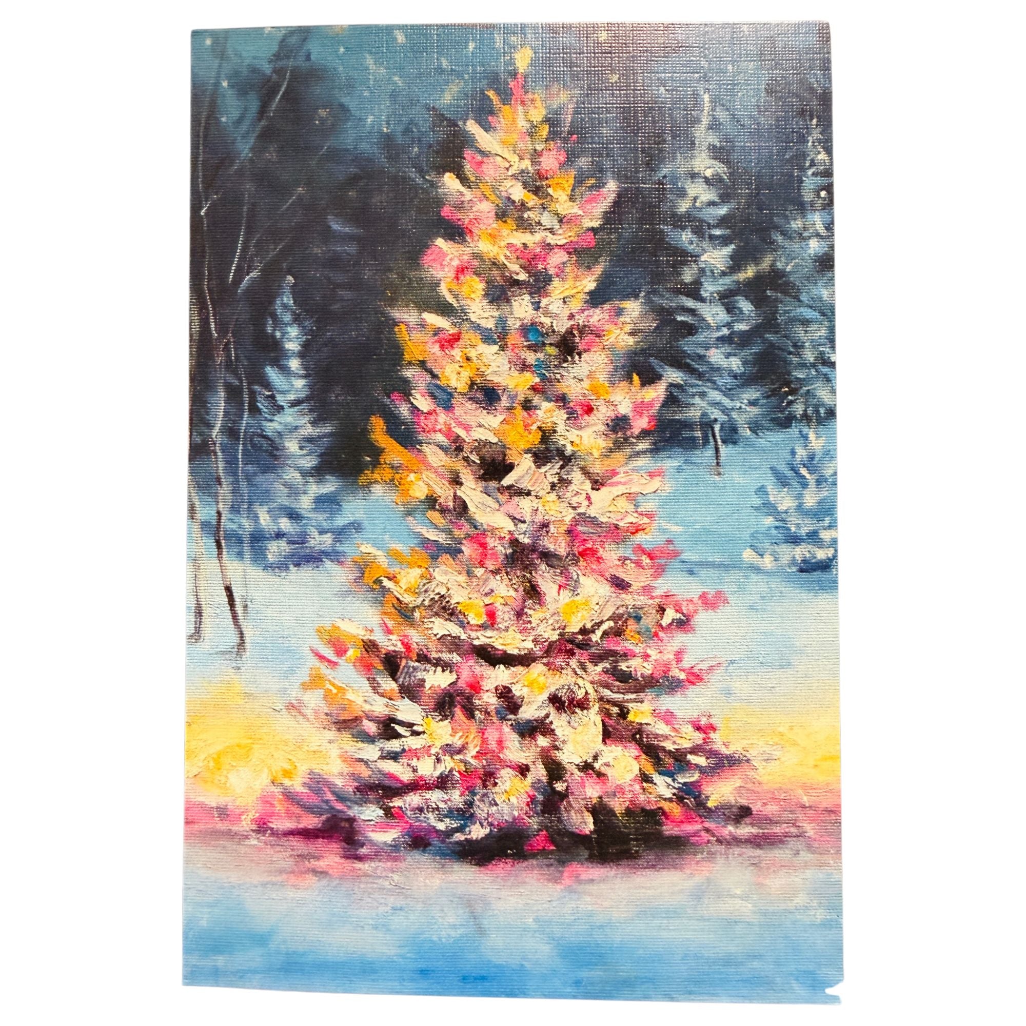 2524 The Glowing Tree – Mouth & Foot Painting Artists Pty. Limited