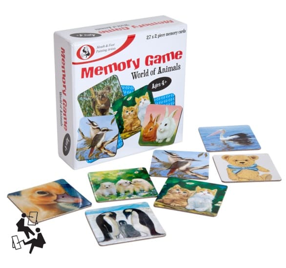 MFPA | Children's Memory Game – Mouth & Foot Painting Artists Pty. Limited
