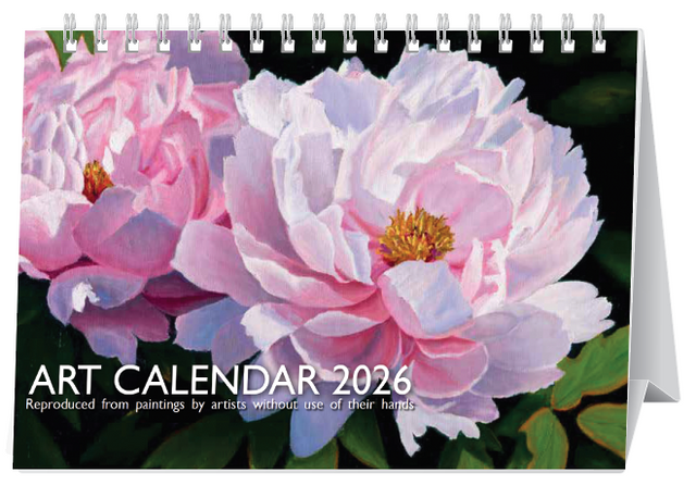 MFPA | Wire Bound Desk Calendar – Mouth & Foot Painting Artists Pty ...
