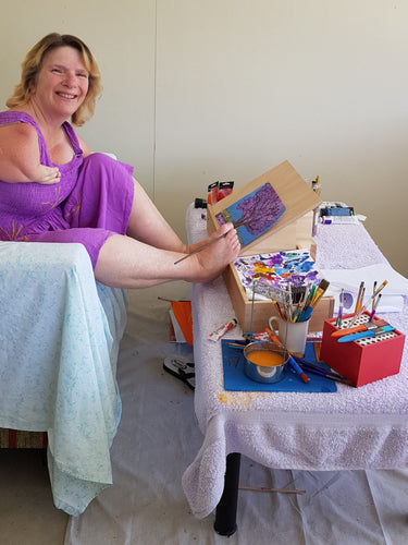 Mouth & Foot Painting Artists - Self Help, Not Charity | Artists ...